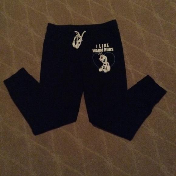 Disney | Pants & Jumpsuits | 325 Olaf From Disneys Frozen Comfy Joggers ...